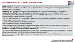 ESC Guidelines management of valvular heart disease 2025 Mitral Aortic ...