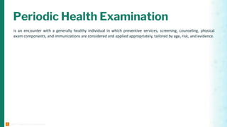 (2025) Periodic Health Examination: Evidence-Based Approach | PDF