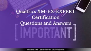 [2025] Qualtric XM-EX-EXPERT Study Plan | Practice Questions + Exam ...