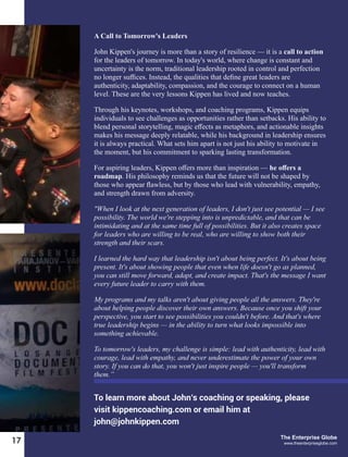 2025's Top Resilience Coach Turning Uniqueness into Strength | PDF