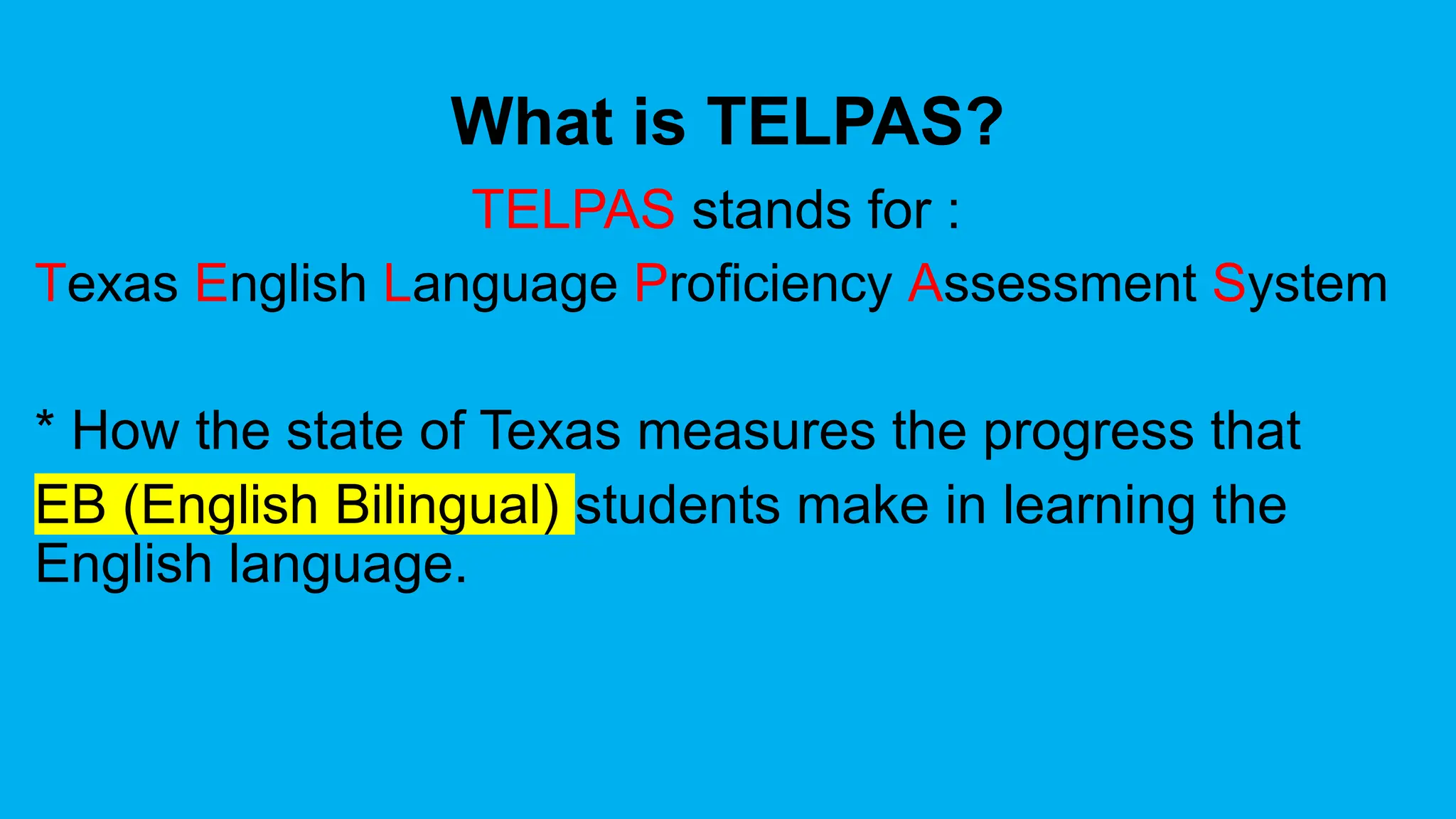 2025 TELPAS training powerpoint Holistic | PPTX