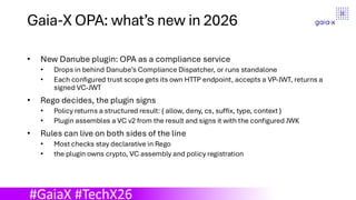 Bring Your Own Rules Made Easy: Using OPA and Rego with Gaia-X Danube | PDF