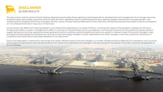 Eni | 2026 First Quarter Results - April 24, 2026 | PDF