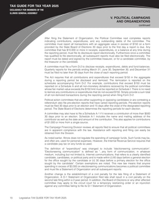 2026 ICPAS Tax Guide to Members of Illinois General Assembly | PDF