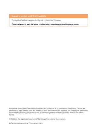 Cambridge O-Level Computer Science-2210 | PDF