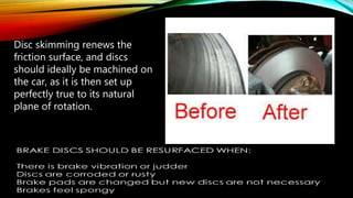 On-car brake lathe presentation | PPTX