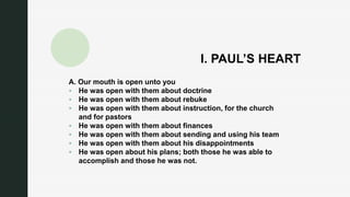 2 Corinthians 6:11-13 O Ye Corinthians | PPTX
