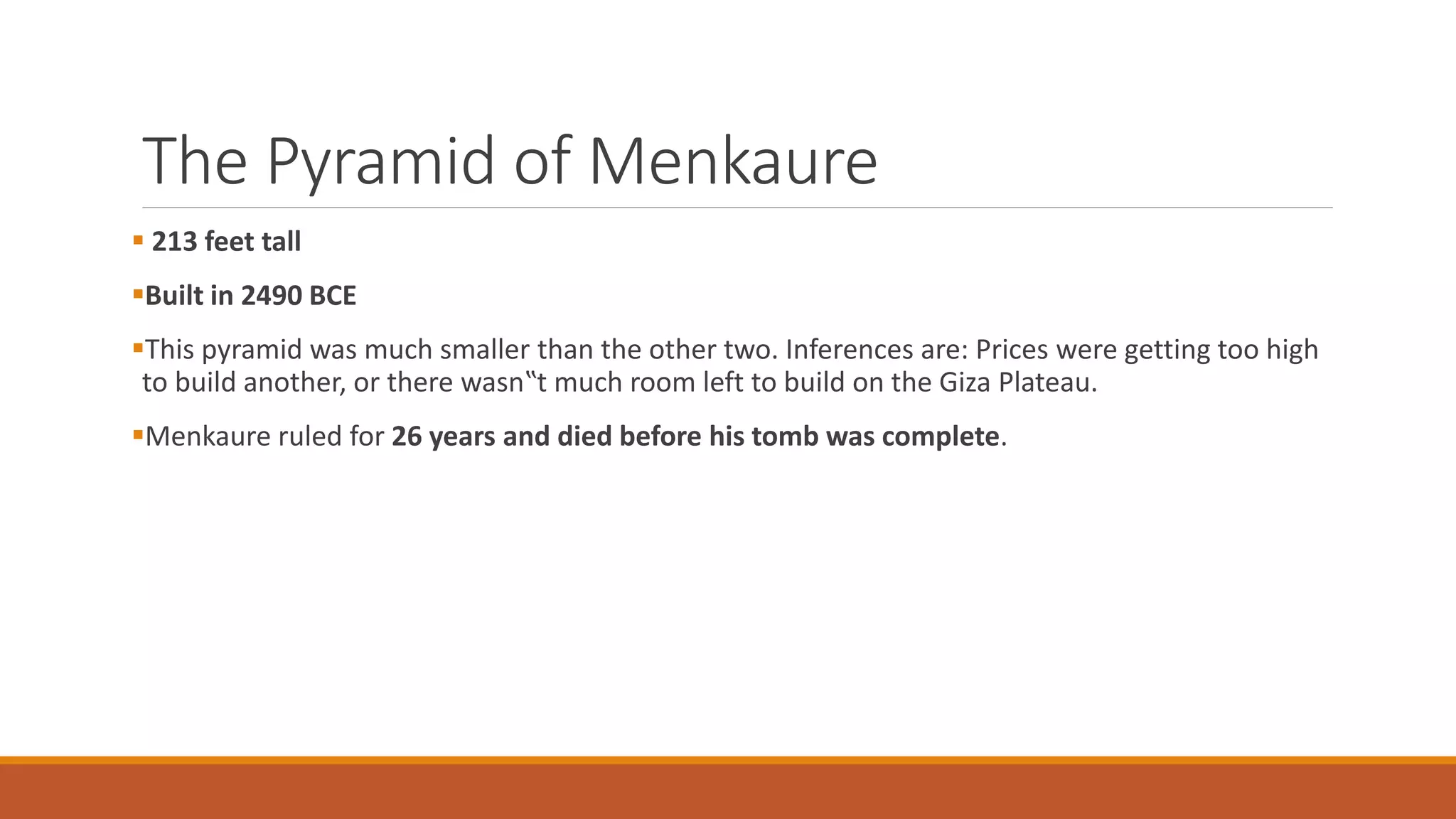 The pyramid of Giza | PPTX