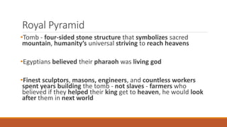 The pyramid of Giza | PPTX