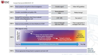 203 - Evaluation and Classification of Chest Pain and Other Equivalents ...