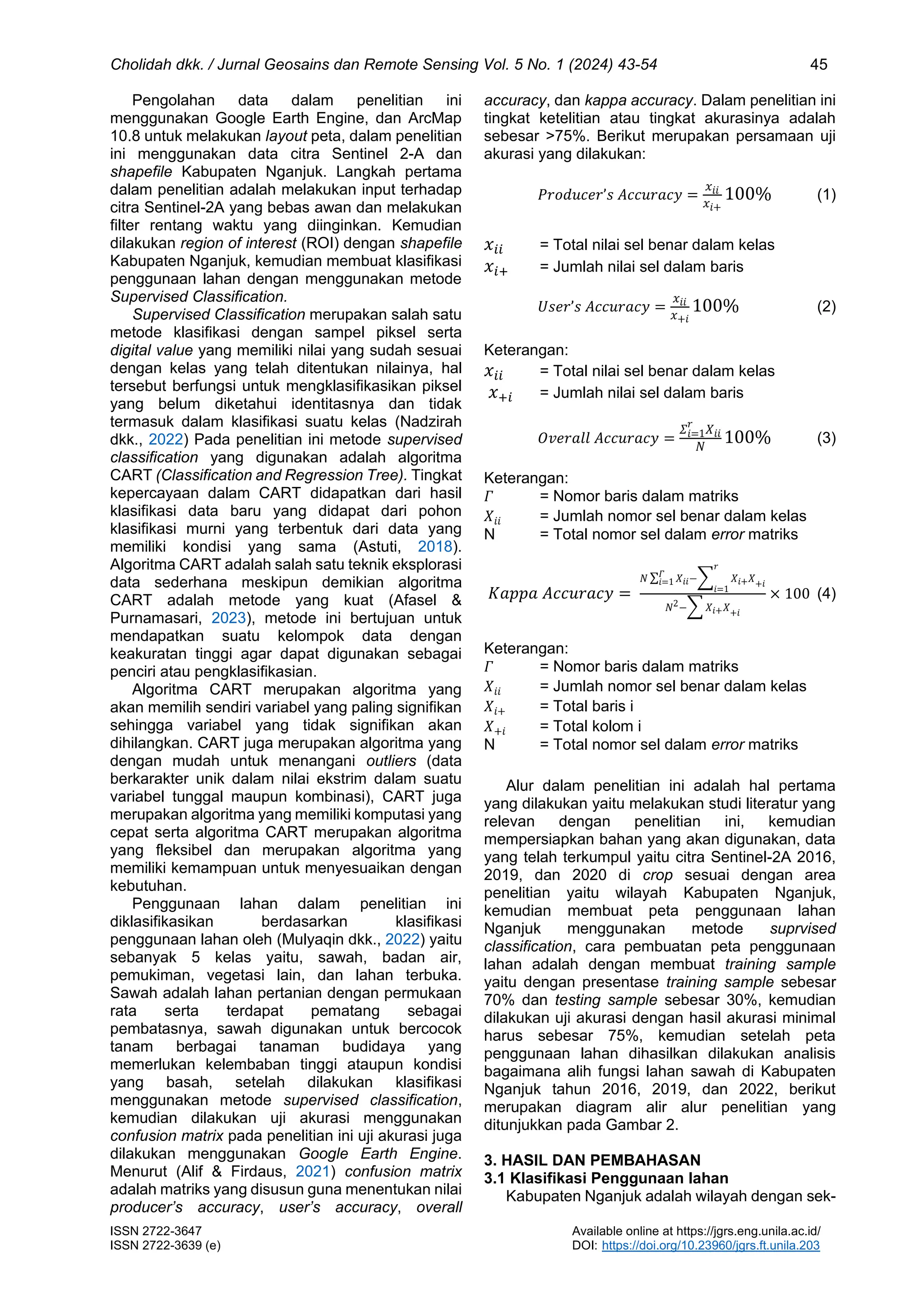 Stratigraphic Analysis and Depositional History of Kubang Area, Cianjur ...
