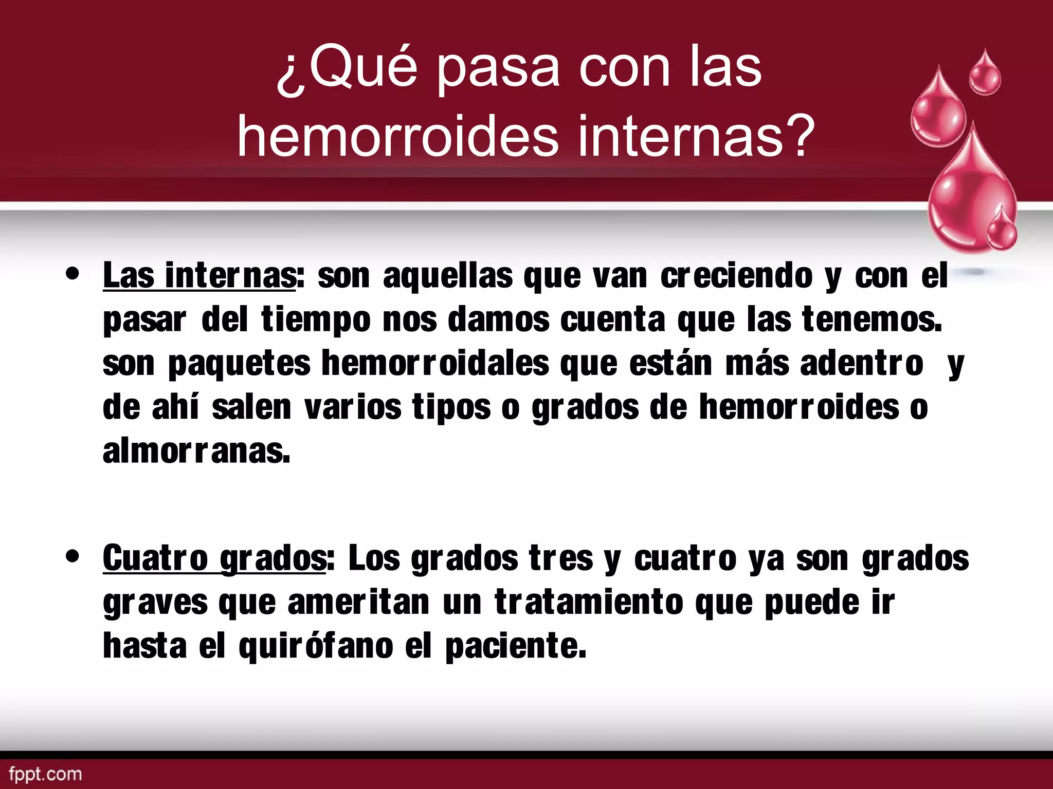 Las Hemorroides y La Sugilación (chupetones) | PPT | Blood Disorders ...
