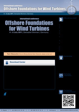 Offshore Foundations for Wind Turbines | PDF