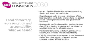 Local Government Commission 2030 | PPTX