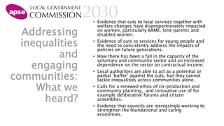 Local Government Commission 2030 | PPTX