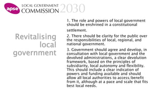 Local Government Commission 2030 | PPTX