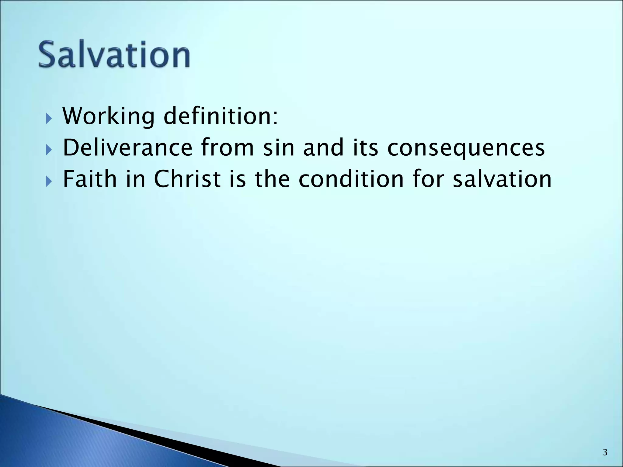 Salvation and Healing in Christ | PPTX