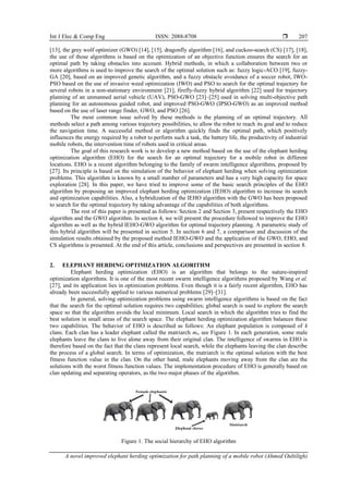 A novel improved elephant herding optimization for path planning of a ...