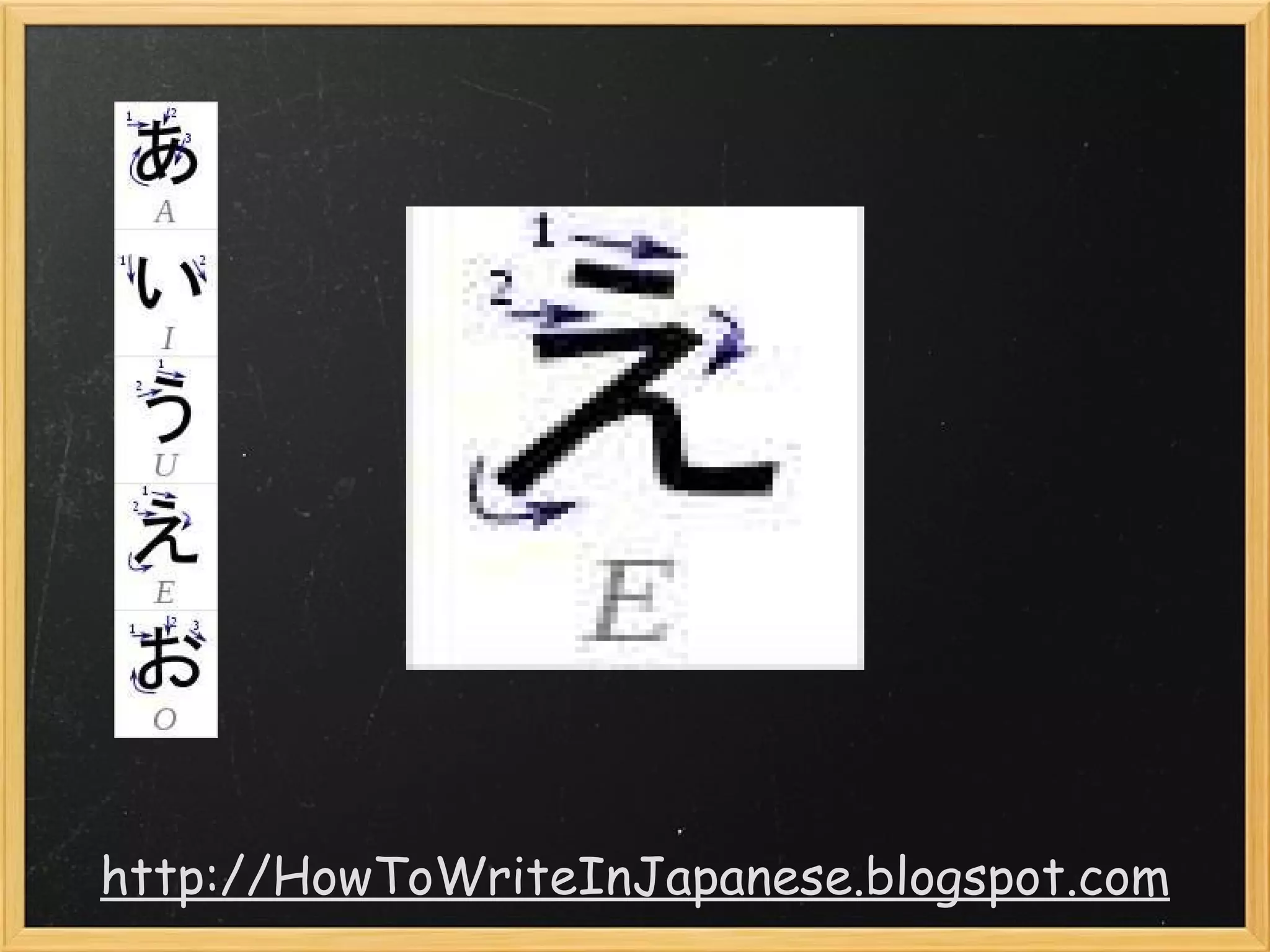 How to Write in Japanese Hiragana Presentation | PPT