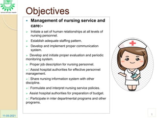 Nursing Service Administration | PPTX