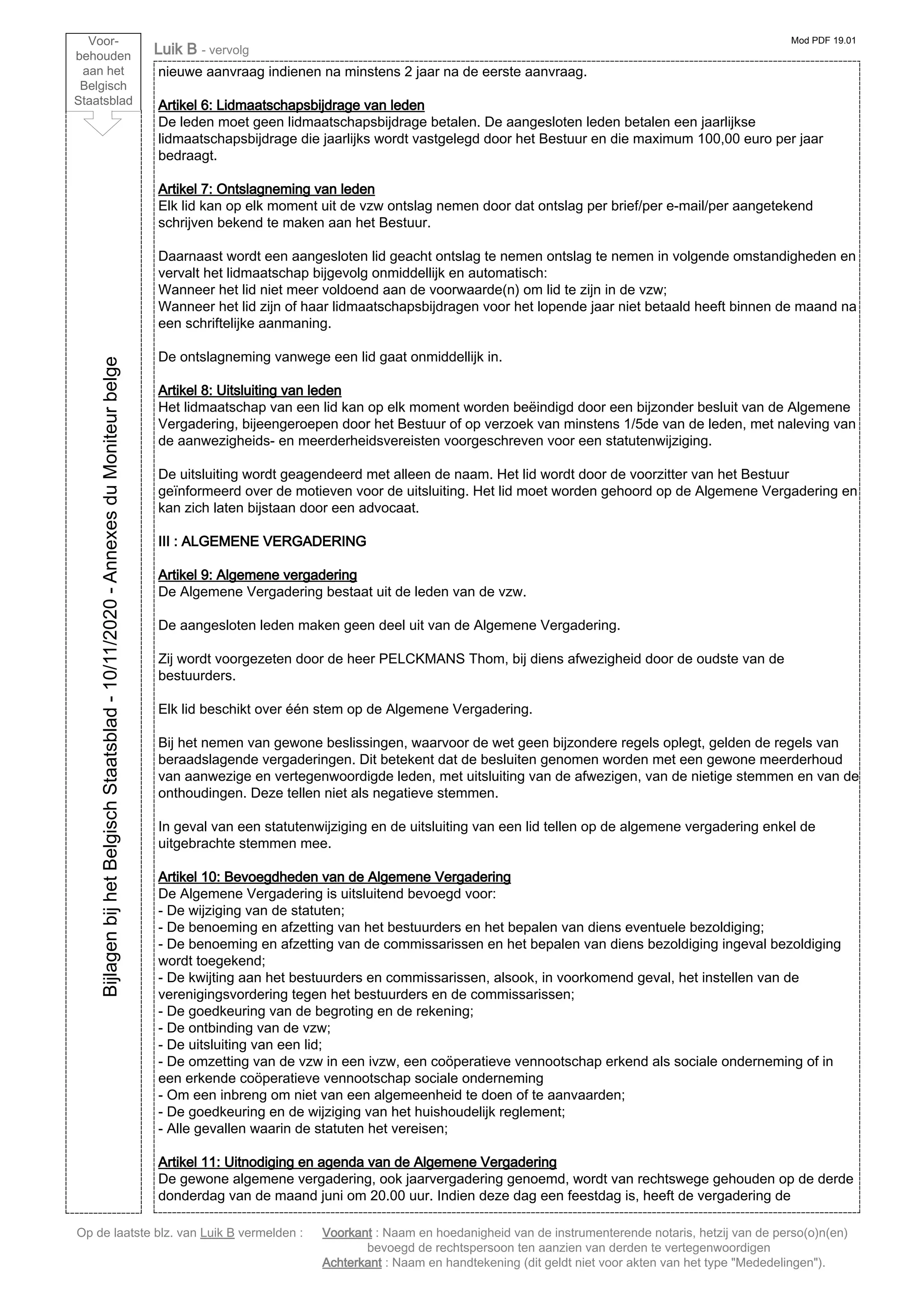 Oprichtingsakte OHLALALA | PDF