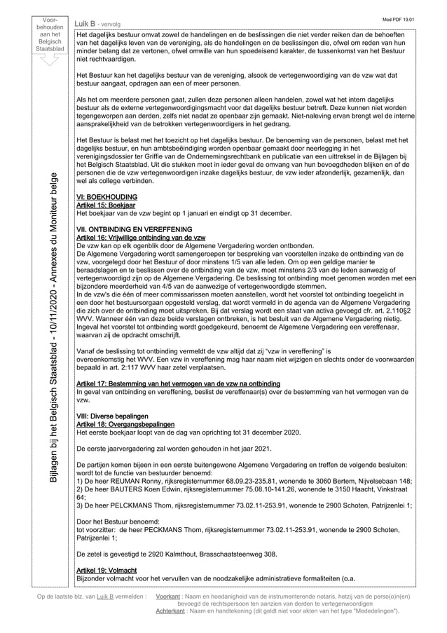 Oprichtingsakte OHLALALA | PDF | World/International Music | Music