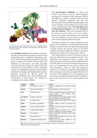 Plants And Culture Seeds Of The Cultural Heritage Of Europe Morel | PDF