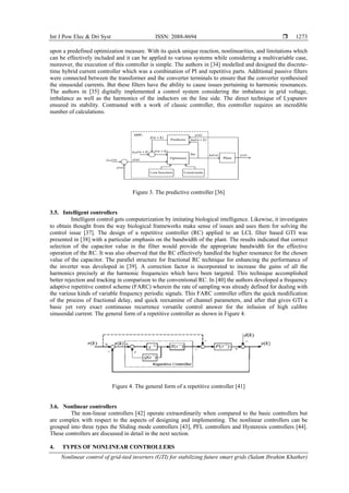 Nonlinear control of GTI for stabilizing future smart grids | PDF
