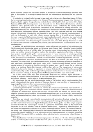 Beyond e-learning: from blended methodology to transmedia education | PDF | Education industry ...