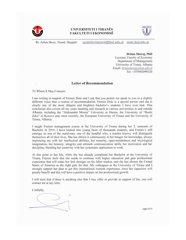 Lecturers Recommendations | PDF