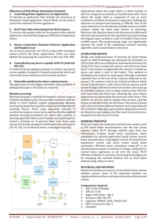 Smart Security System IOT | PDF