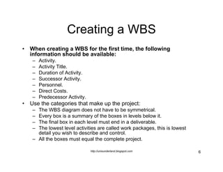203wbs Network Gantt Chart | PPT