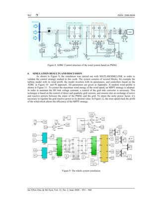 Control of PMSG based variable speed wind energy conversion system connected to the grid with PI ...