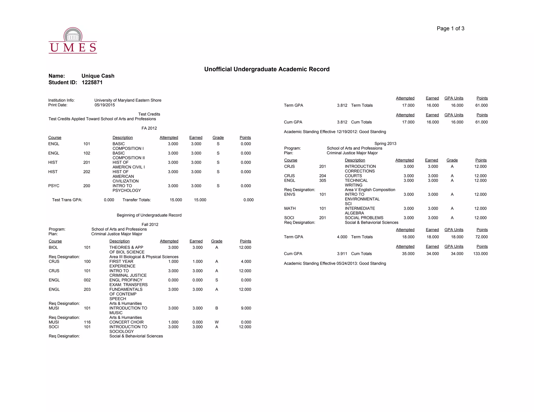 Final Transcript | PPT