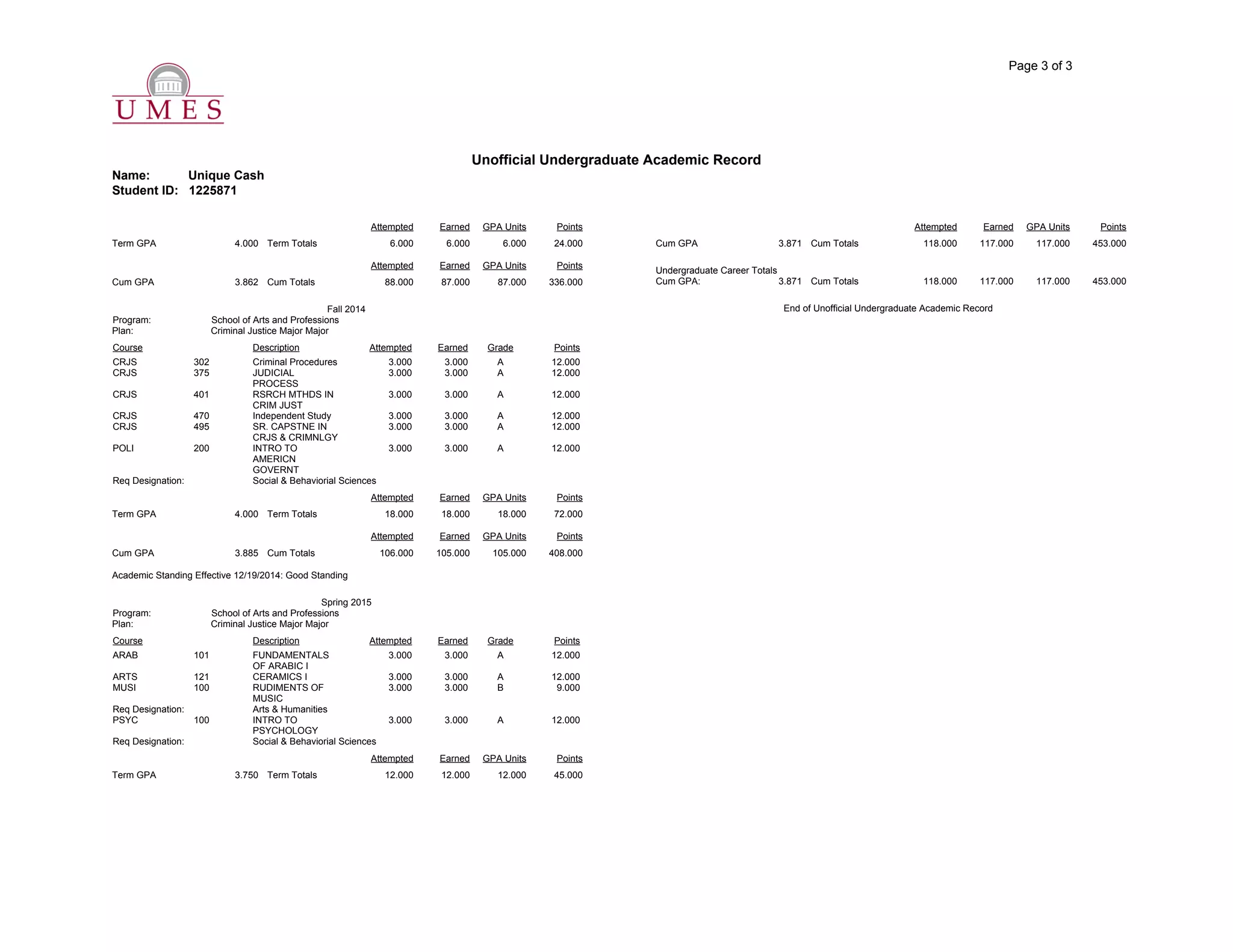Final Transcript | PPT