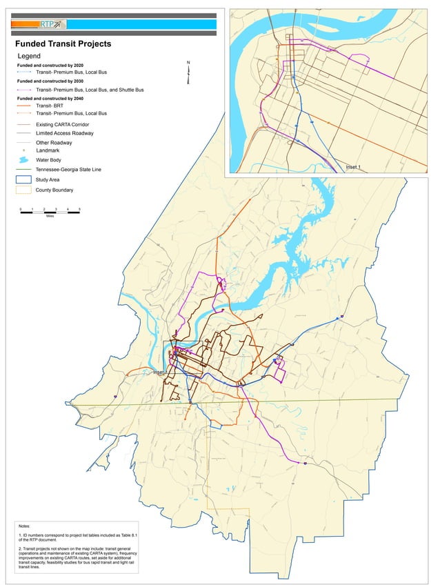 Project Maps & List: Draft 2040 Regional Transportation Plan | PDF