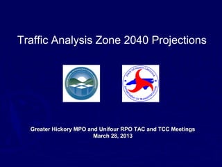 2040 taz mapspresentation | PPT