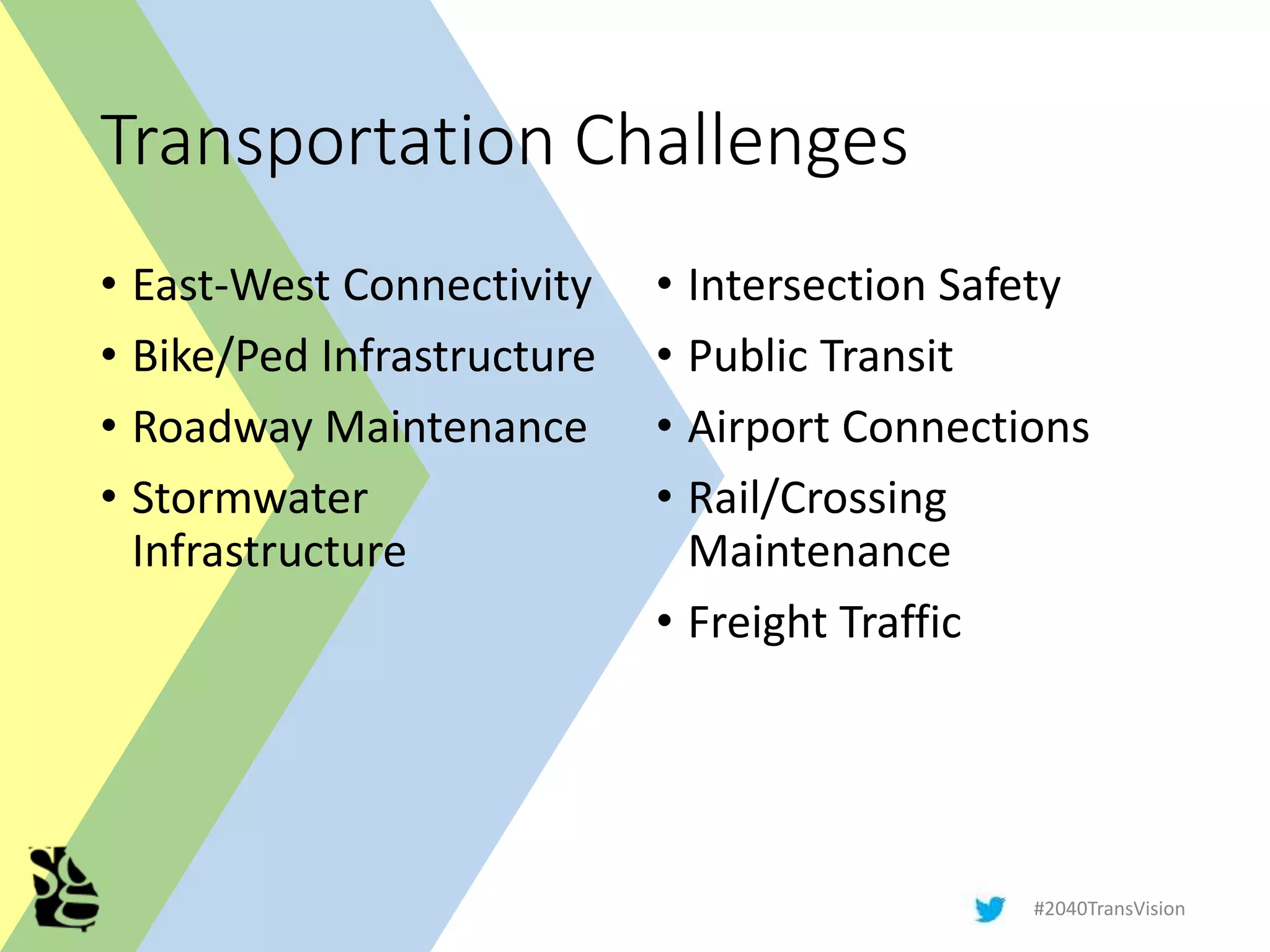 2040 Transportation Vision Plan Highlights | PPTX