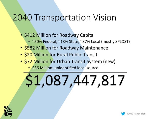 2040 Transportation Vision Plan Highlights | PPTX
