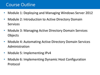 WIndows Server 2012 | PPT