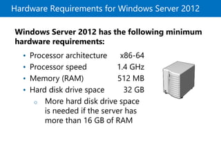 Windows Server 2012 Deploying and managing | PPTX