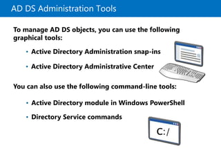 Windows Server 2012 Managing Active Directory Domain | PPTX