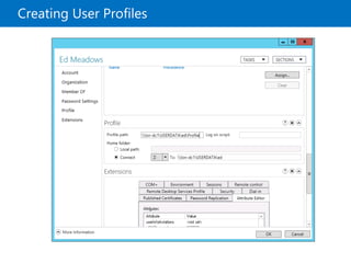 Windows Server 2012 Managing Active Directory Domain | PPTX