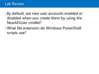 Automating AD Domain Services Administration | PPTX | Operating Systems | Computer Software and ...