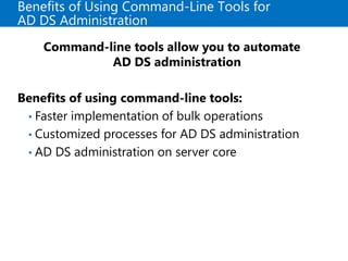 Automating AD Domain Services Administration | PPTX | Operating Systems | Computer Software and ...