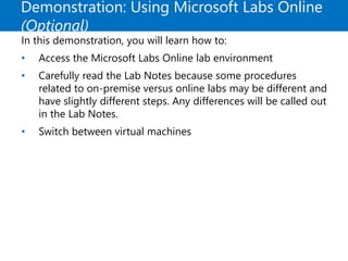 Microsoft Offical Course 20410C_00 | PPTX