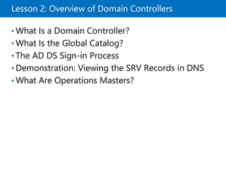 Microsoft Offical Course 20410C_02 | PPTX