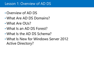 Microsoft Offical Course 20410C_02 | PPTX