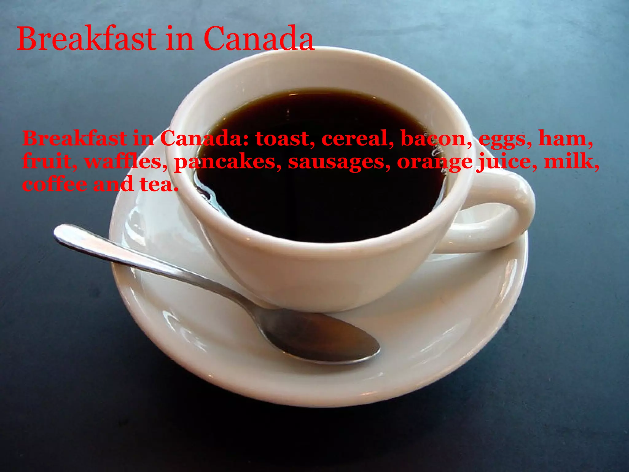 Breakfasts Around the World | PPT