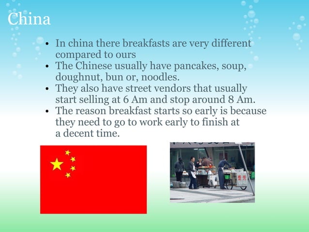 Breakfast Around the world | PPT | Desserts and Baking | Food & Drink